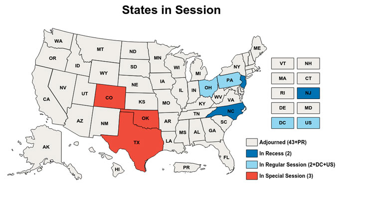 Legislation in the States